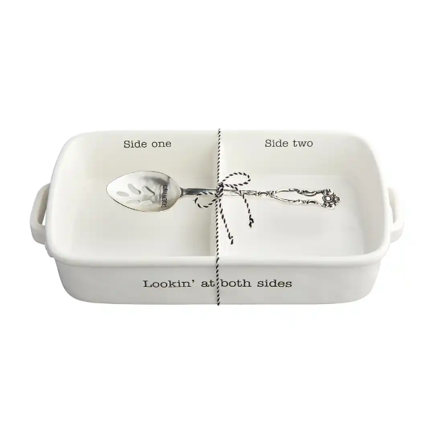 Side Dish Serving Set with Spoon – Home and Garden Classics